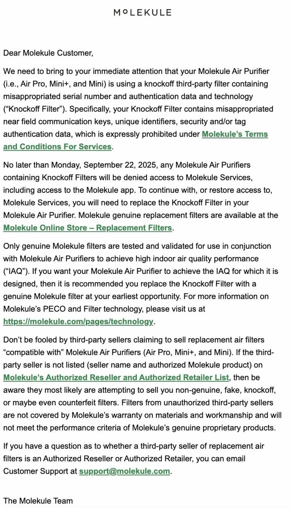 Gasping for air: Our molekule bounty has been won!